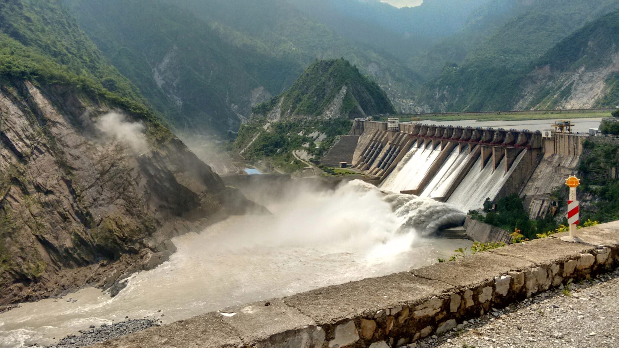 Salal Dam Opens Gates Amid Rising Chenab Water Levels - Asian Morning